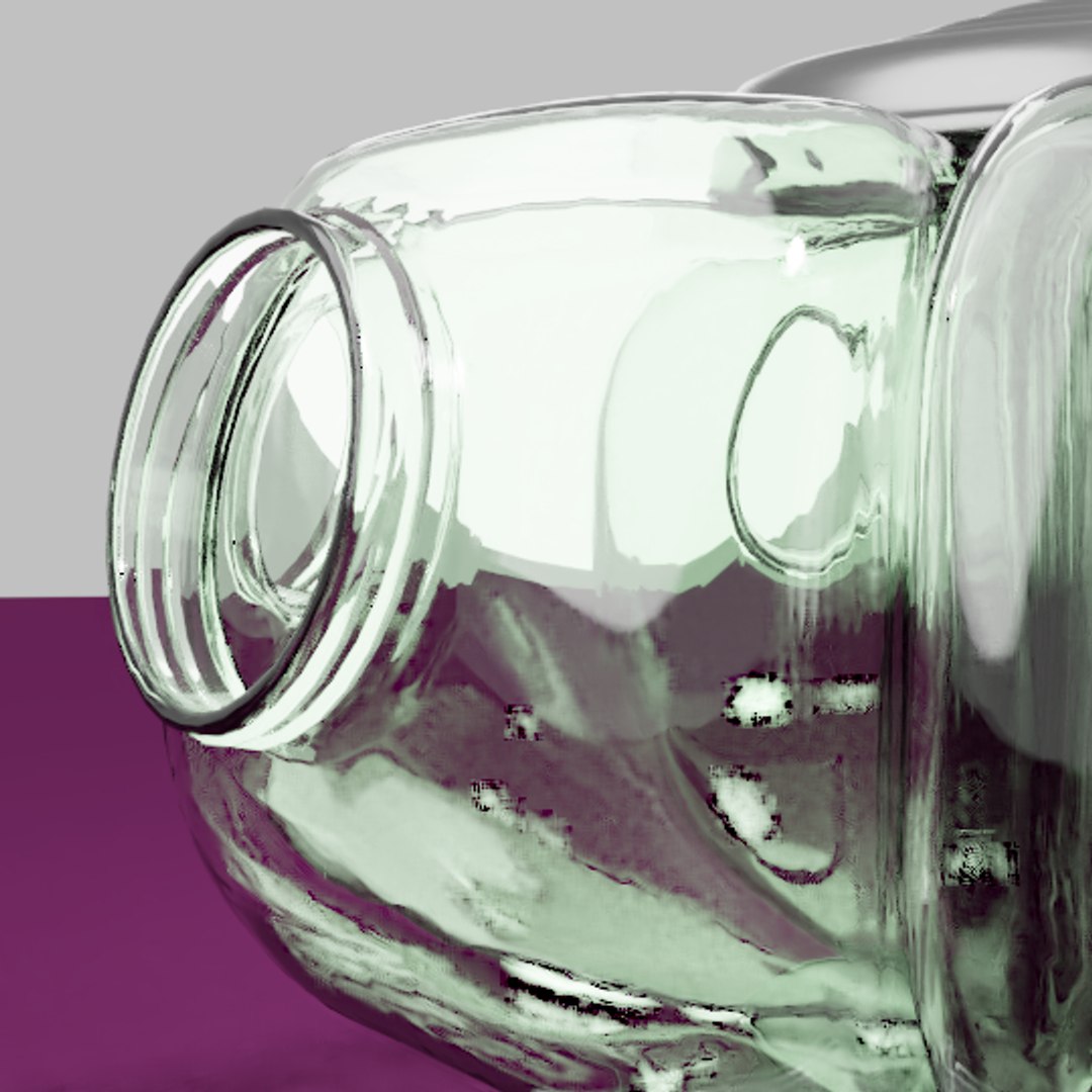 Vintage Candy Jar 3D Model - TurboSquid 1251627