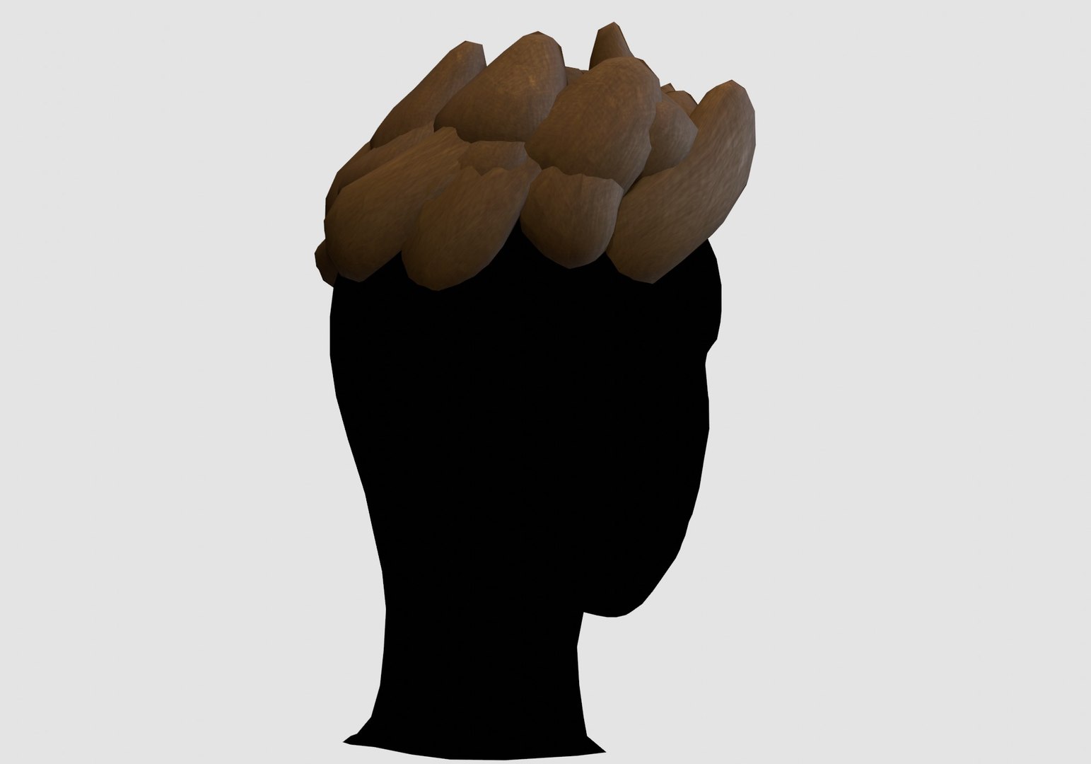 3D Up Cartoon Hairstyle - TurboSquid 1931898