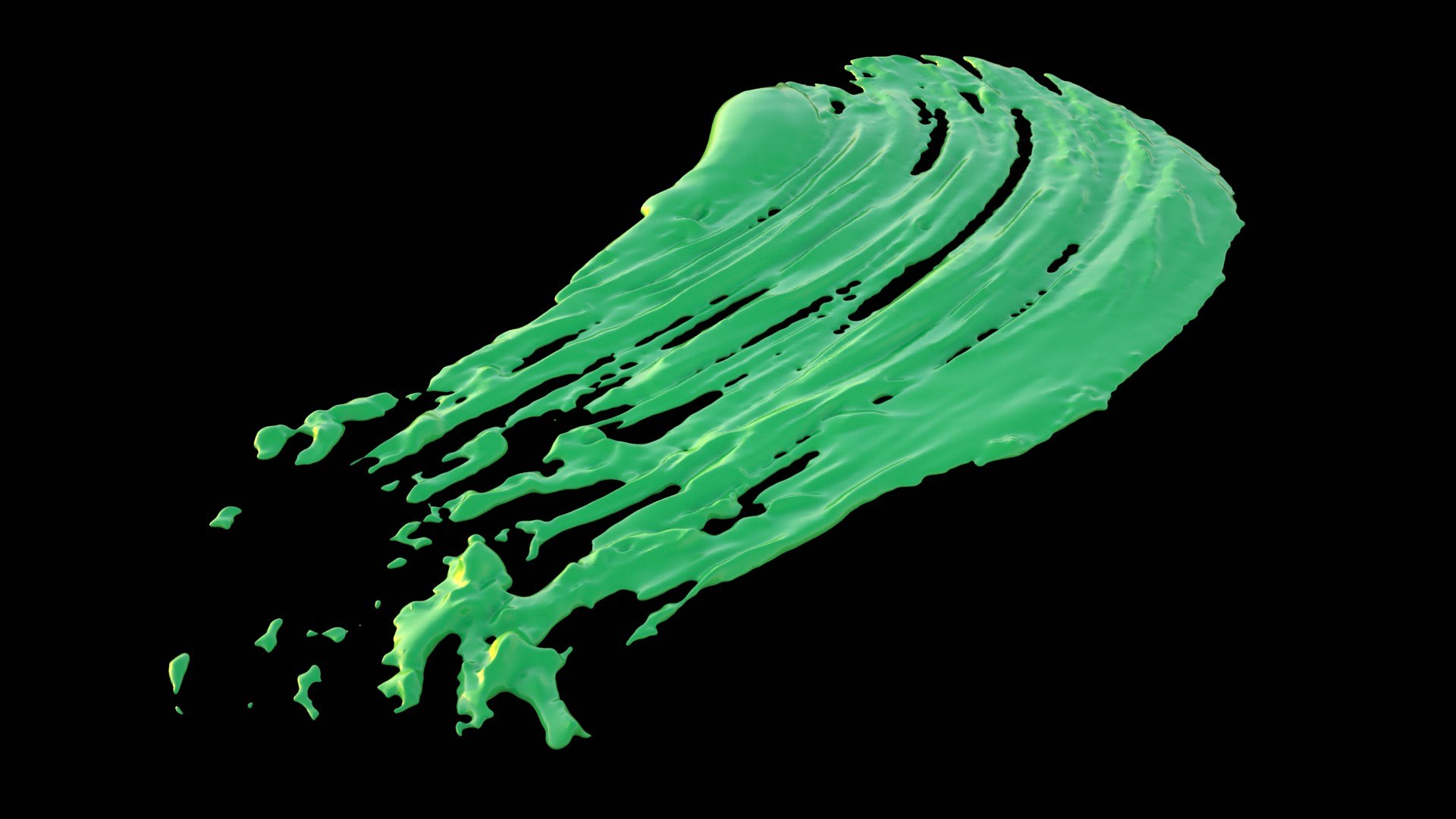 3D Paint Smear 3 - TurboSquid 1860181