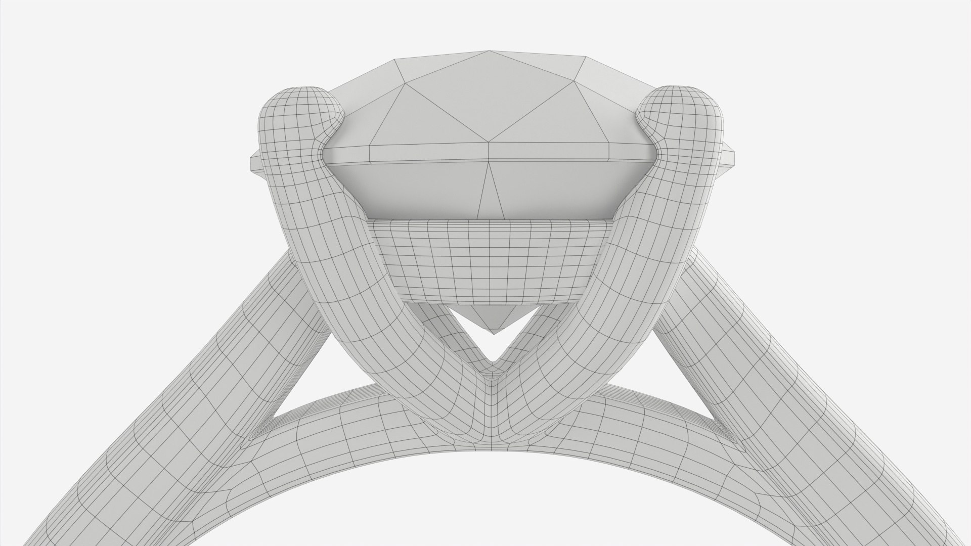 3D Model Gold Diamond Ring Jewelry 03 - TurboSquid 1968702