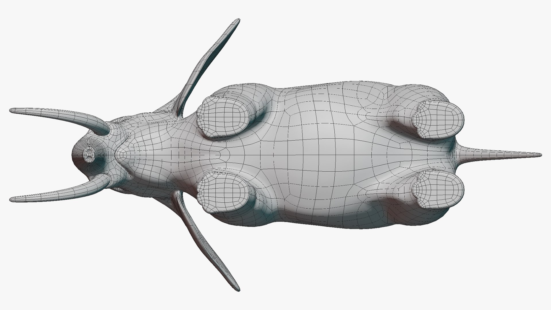 Rigged Elephant Base Mesh Model - TurboSquid 1528691