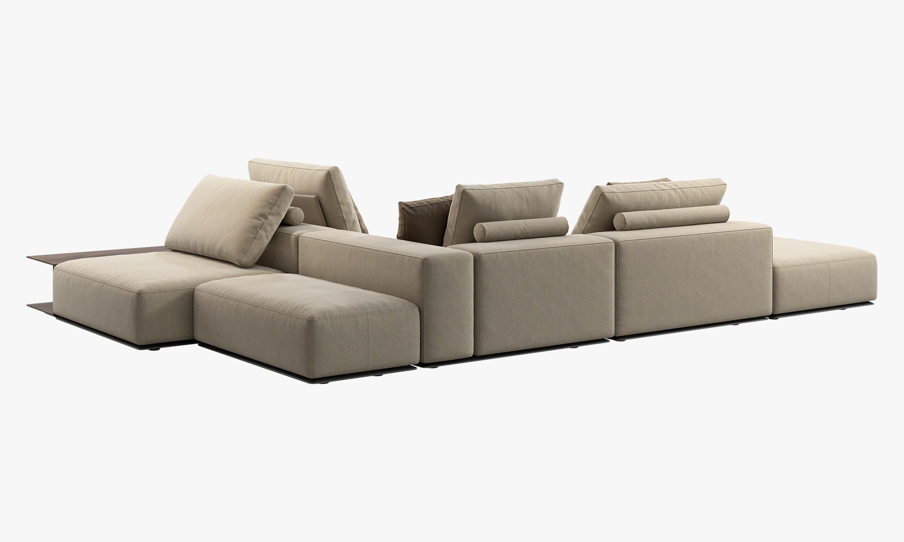 Poliform Westside Sofa Set 3 Model - TurboSquid 2143135