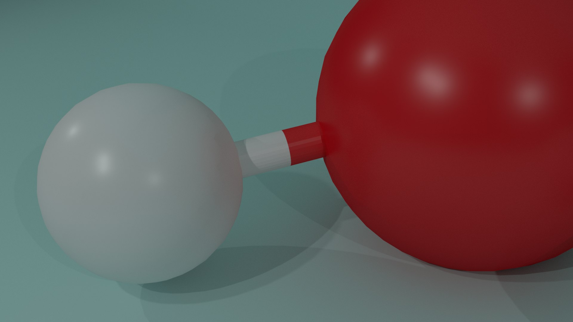 3d Model Water Molecule