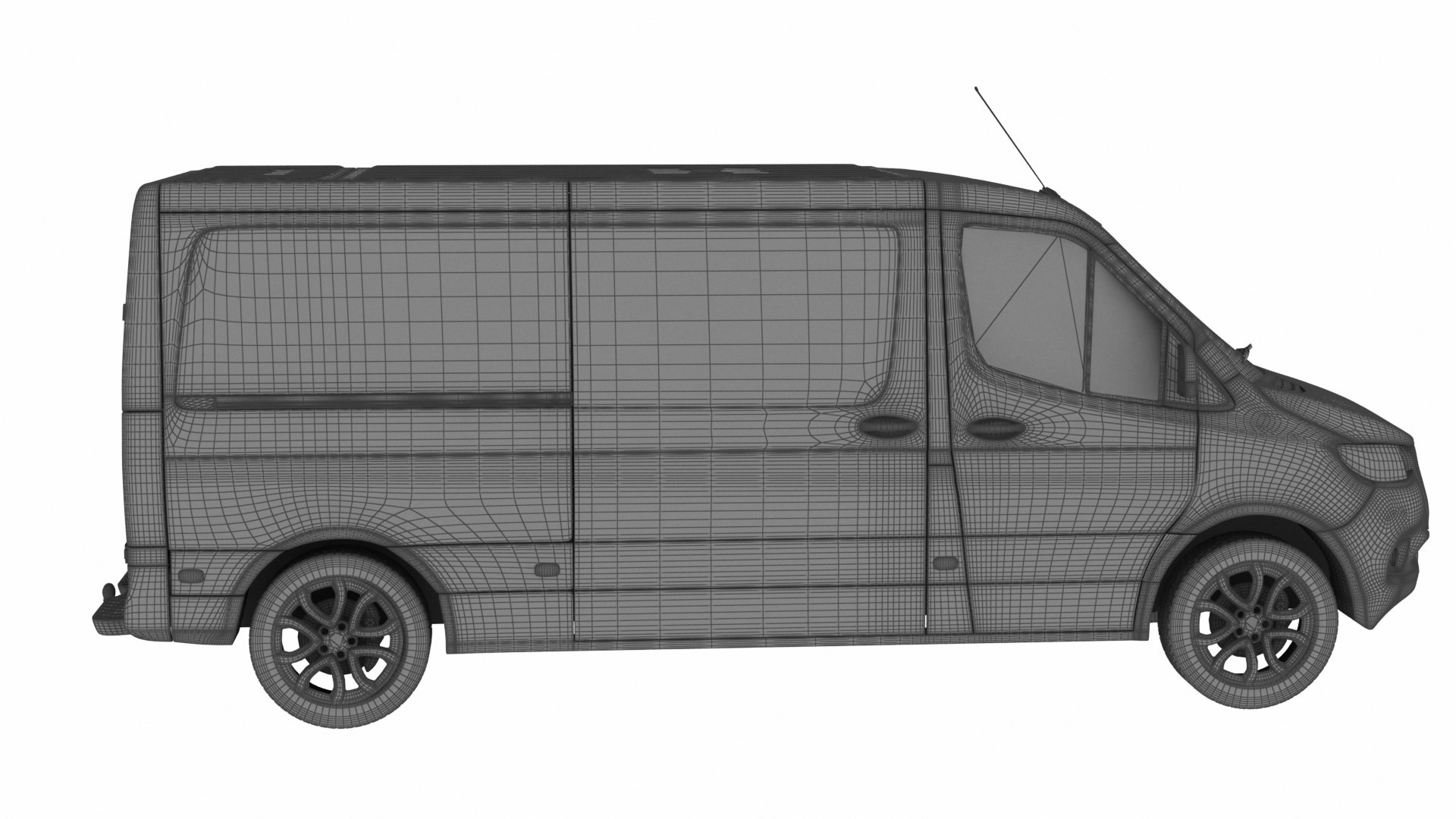 Mercedes sprinter fwd 3D model - TurboSquid 1614010