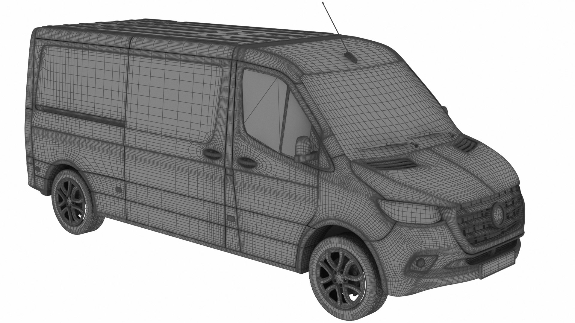 Mercedes sprinter fwd 3D model - TurboSquid 1614010