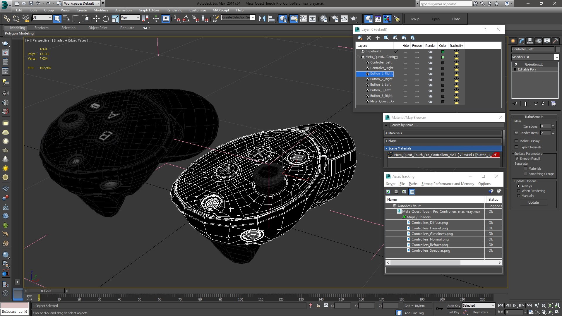 Meta Quest Touch Pro Controllers 3D - TurboSquid 2199173