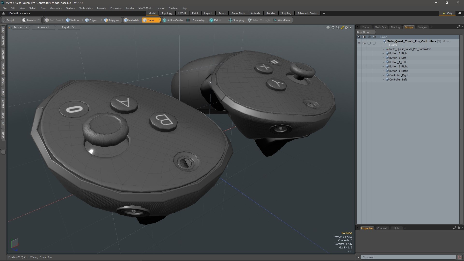 Meta Quest Touch Pro Controllers 3D - TurboSquid 2199173