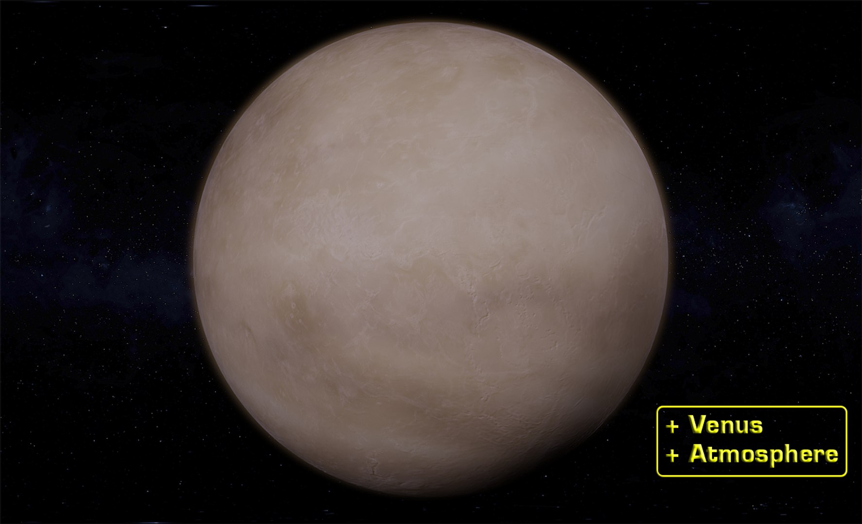 Photorealistic Venus 3D Model - TurboSquid 1233741