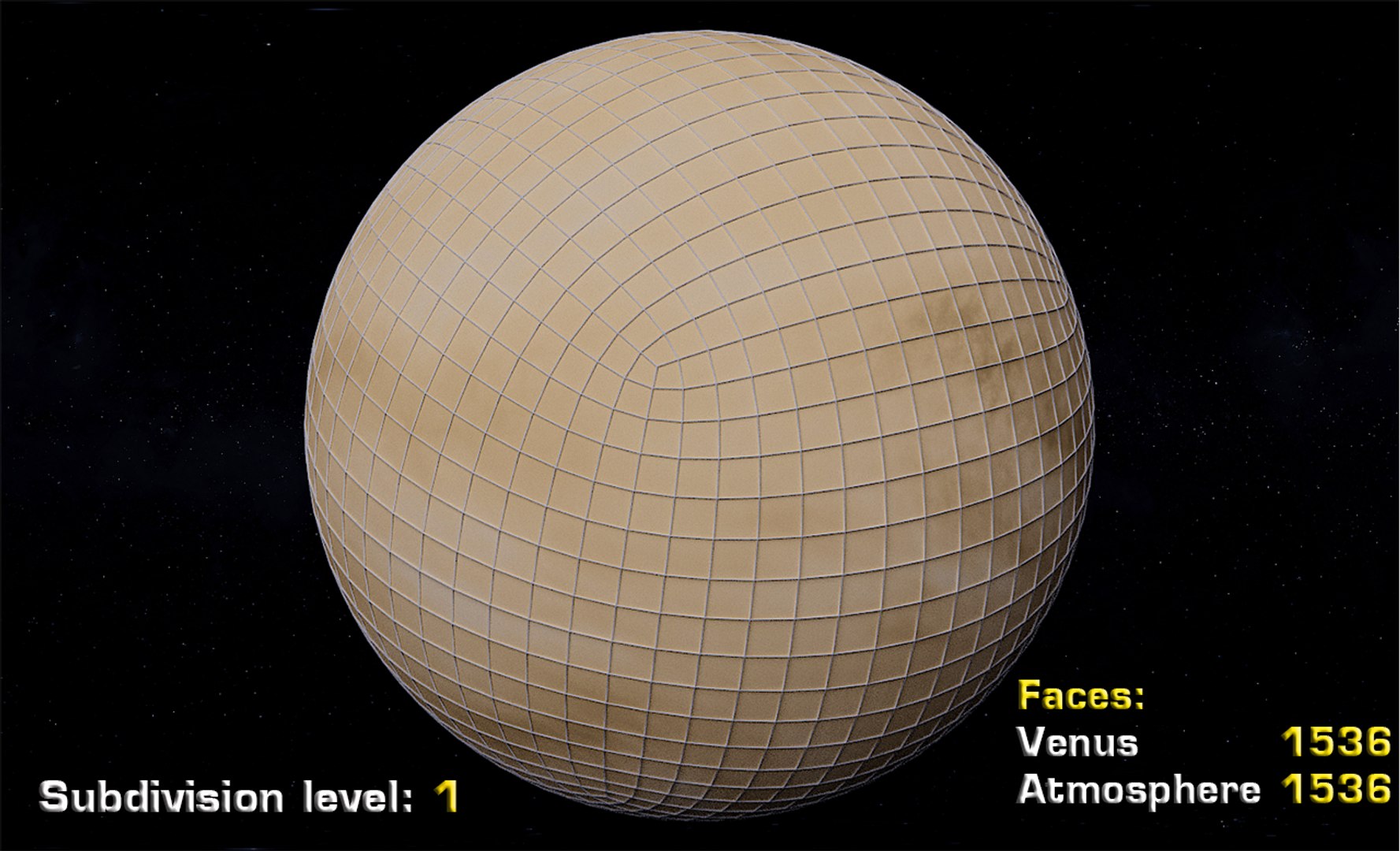 Photorealistic Venus 3D Model - TurboSquid 1233741