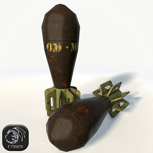 3D Mortar Shell Models - Browse & Download Formats - TurboSquid