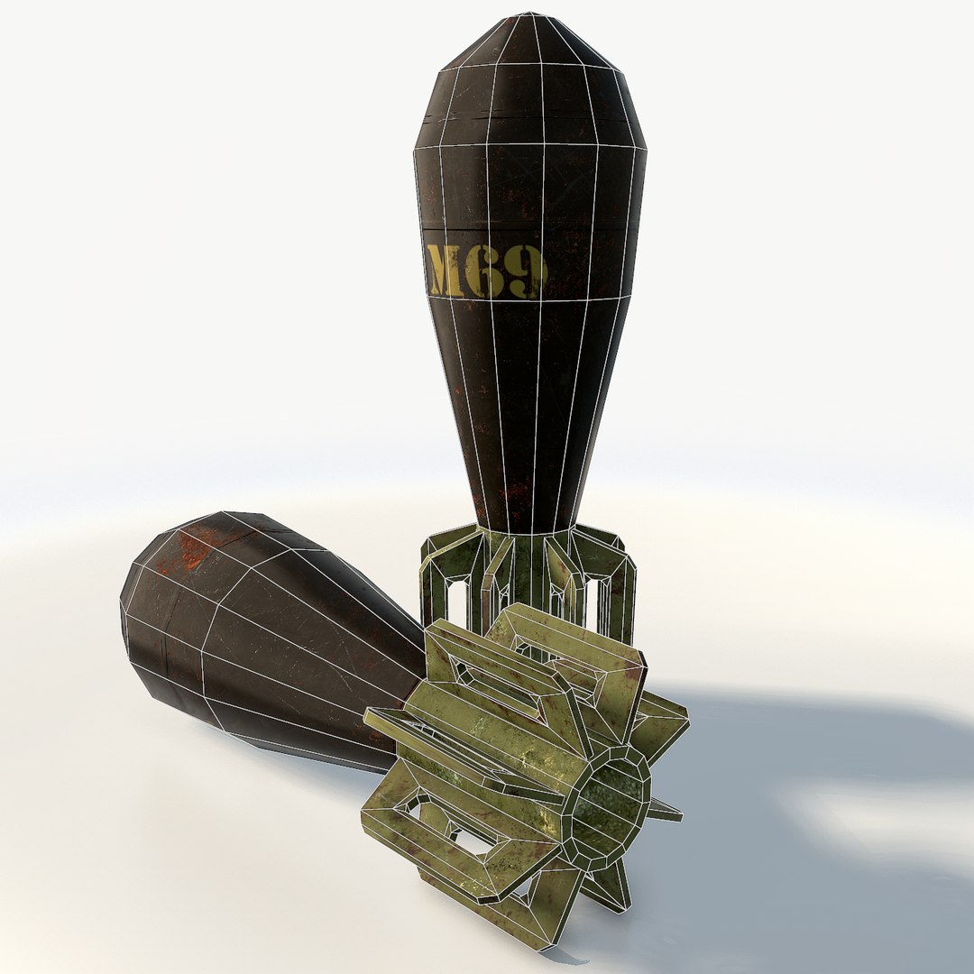 3d Mortar Shell Model