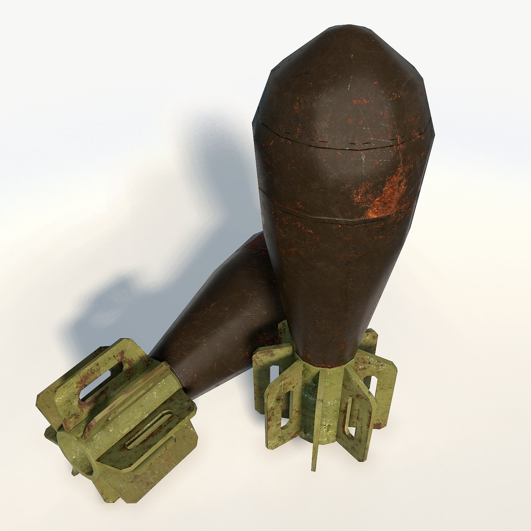 3d Mortar Shell Model