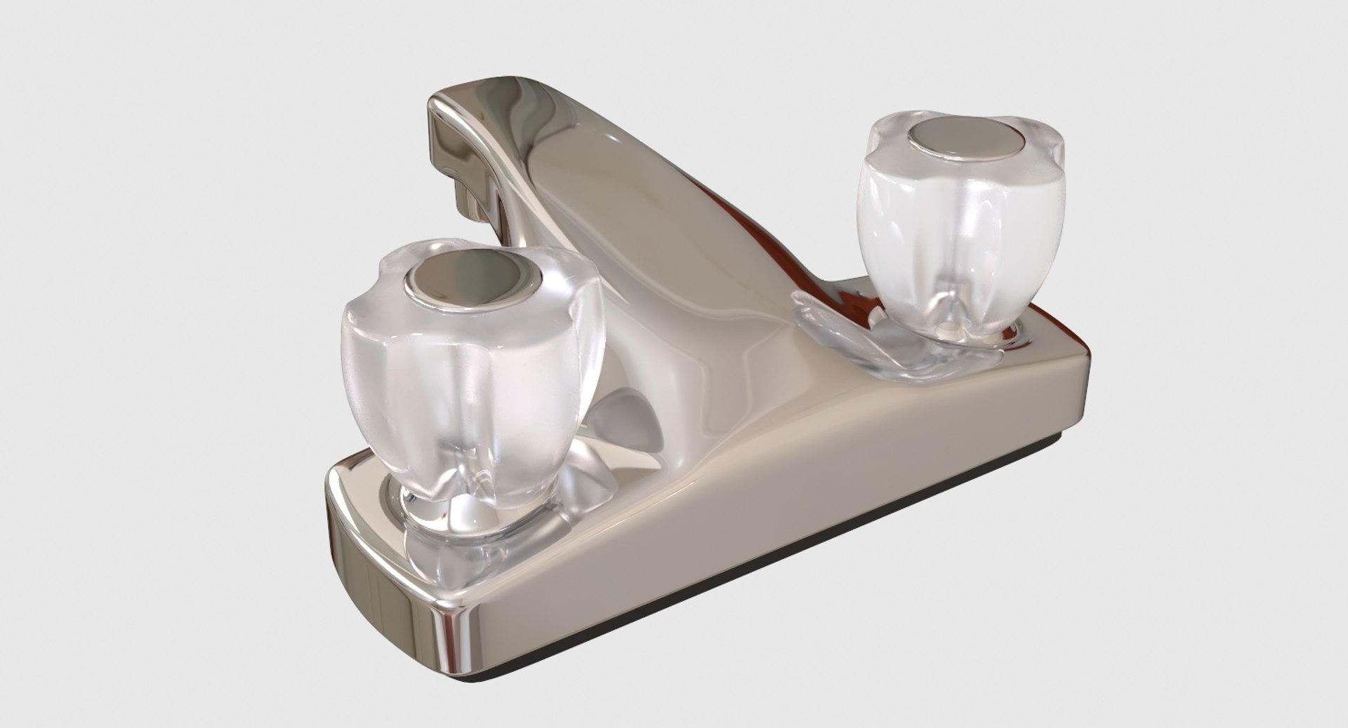 Bathroom Faucet 3D Model - TurboSquid 1495903