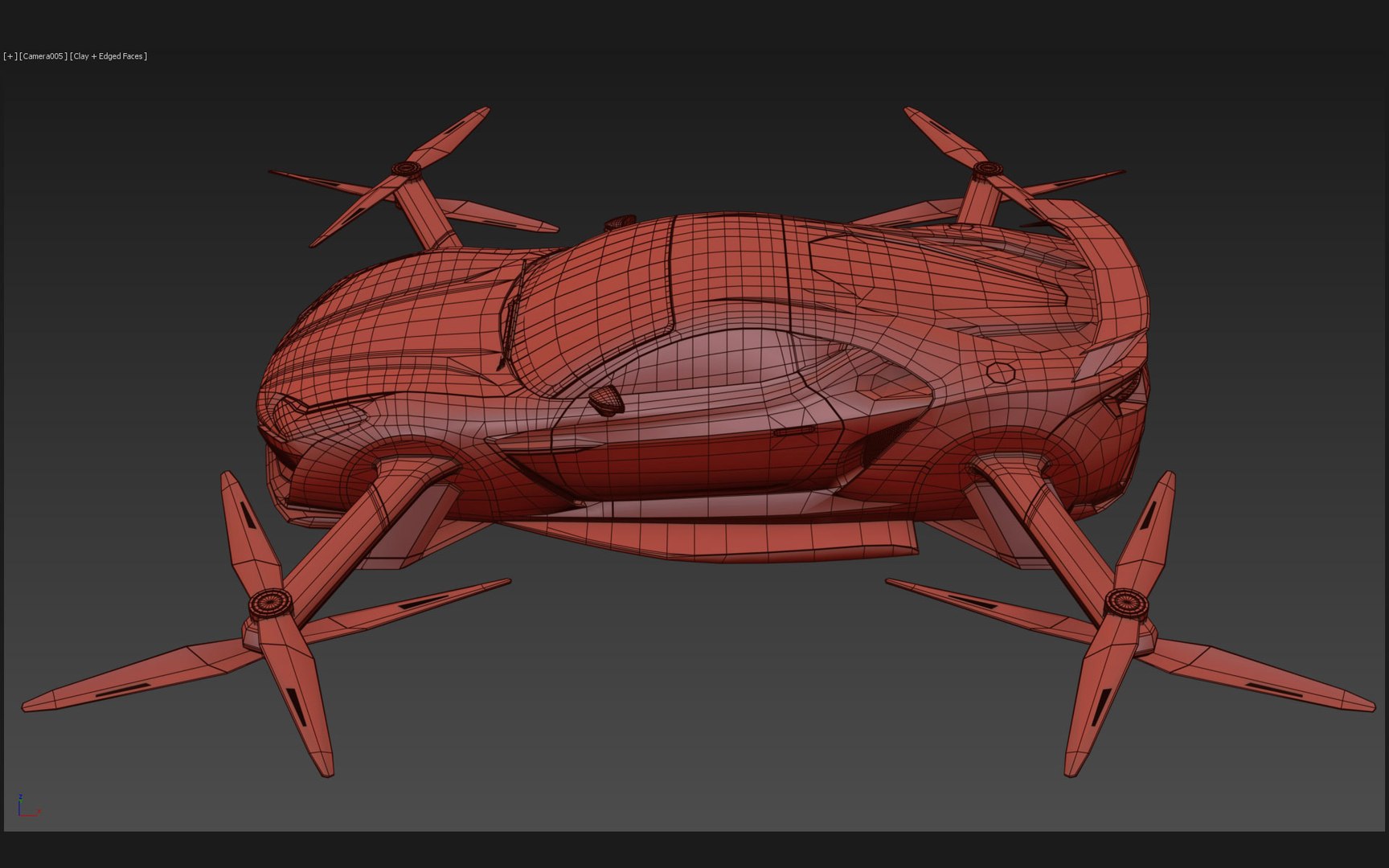 HD Generic Flying Sport Car Model - TurboSquid 2214913