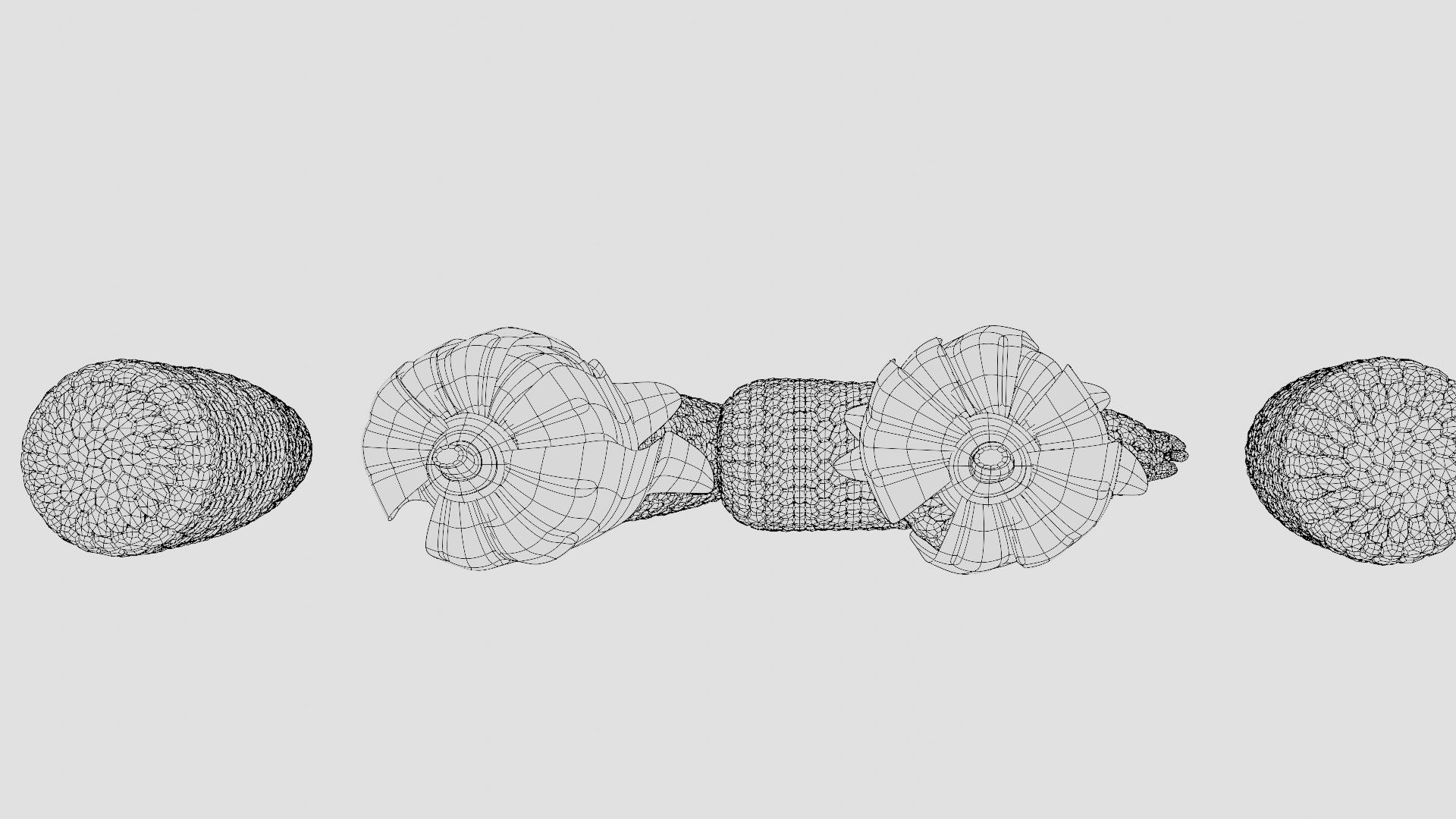 3D Realistic roasted Corn maize pbr - TurboSquid 2173728