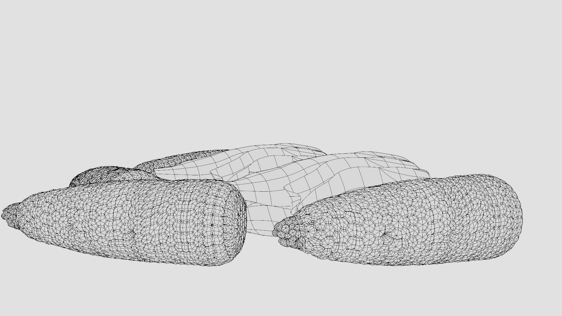 3D Realistic roasted Corn maize pbr - TurboSquid 2173728