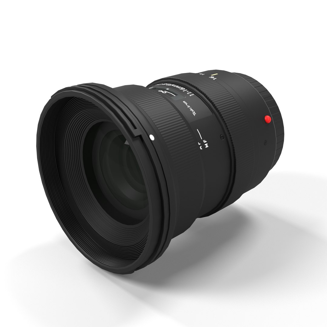 3D Model Tokina Atx I 11-16mm F2 8 CF - TurboSquid 1892661