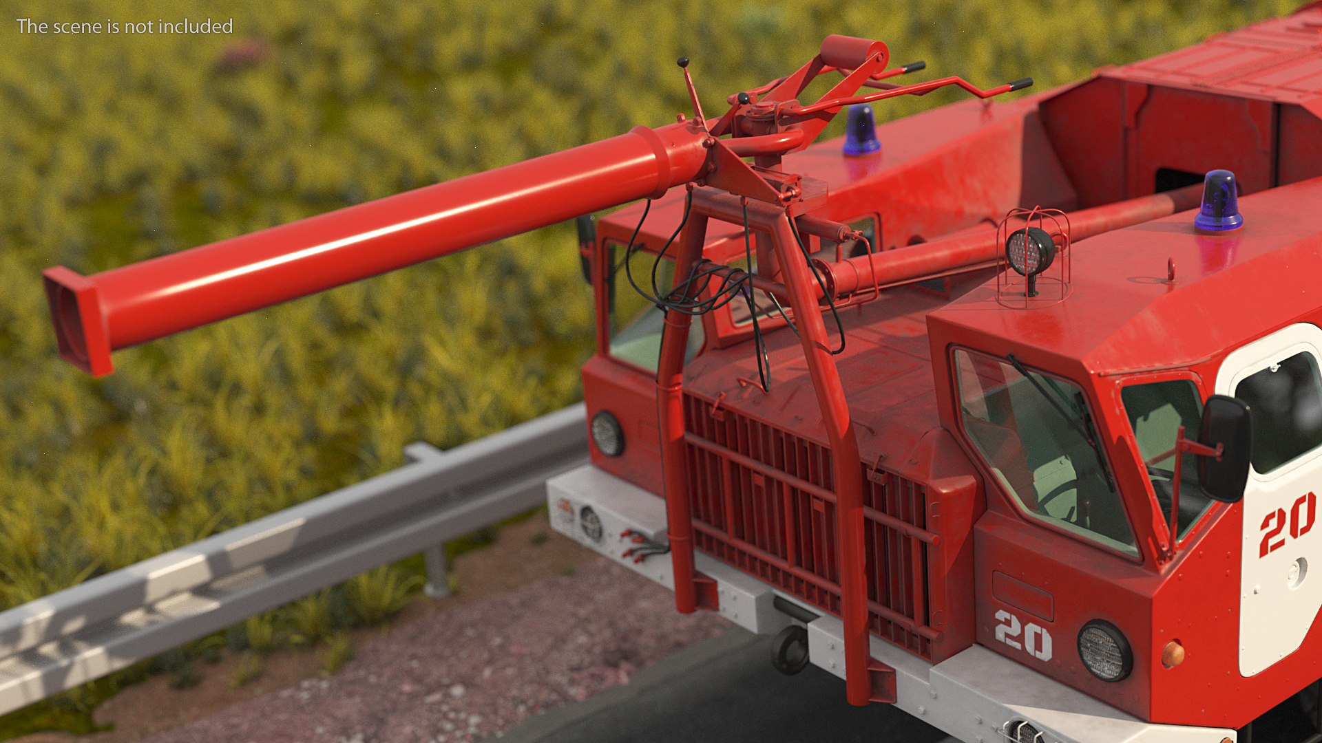 3D Model Water Cannon - TurboSquid 1567890