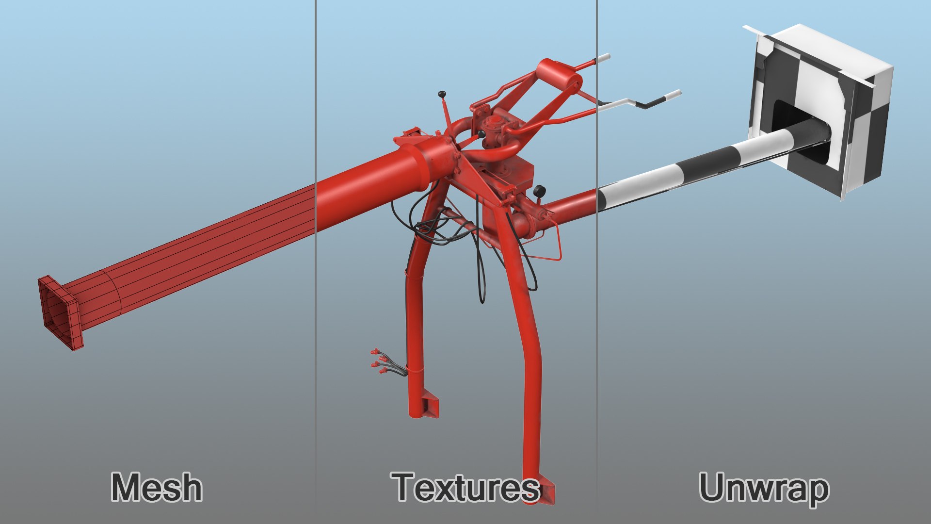 3D Model Water Cannon - TurboSquid 1567890
