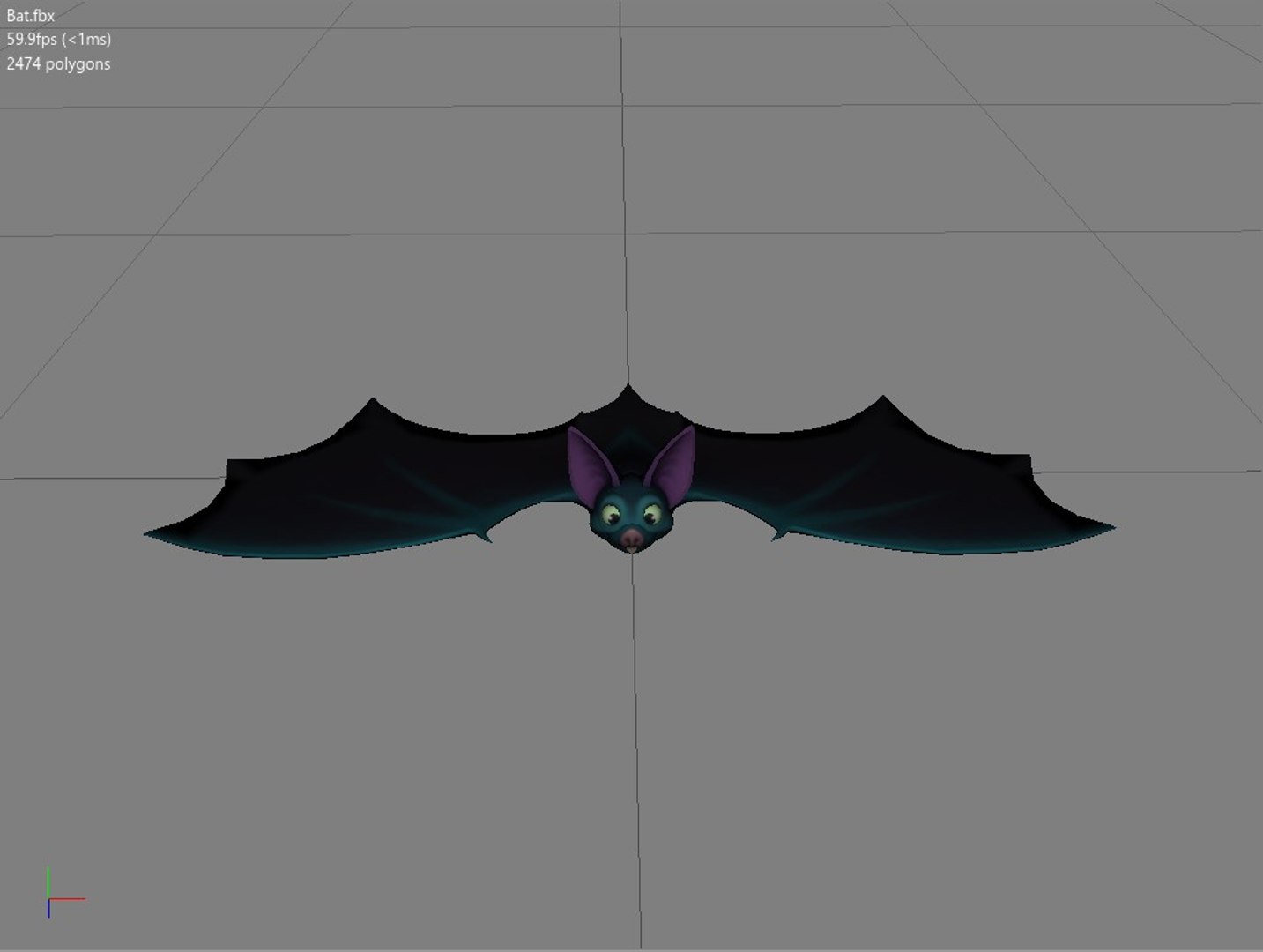 3D Cartoon Bat Animations Pack - TurboSquid 1634430