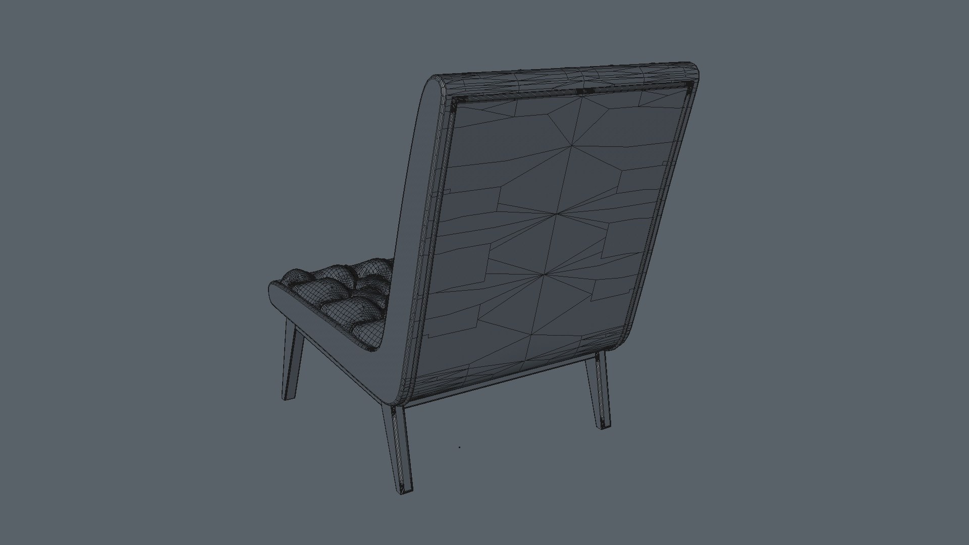 3D annetha century modern black model - TurboSquid 1631963