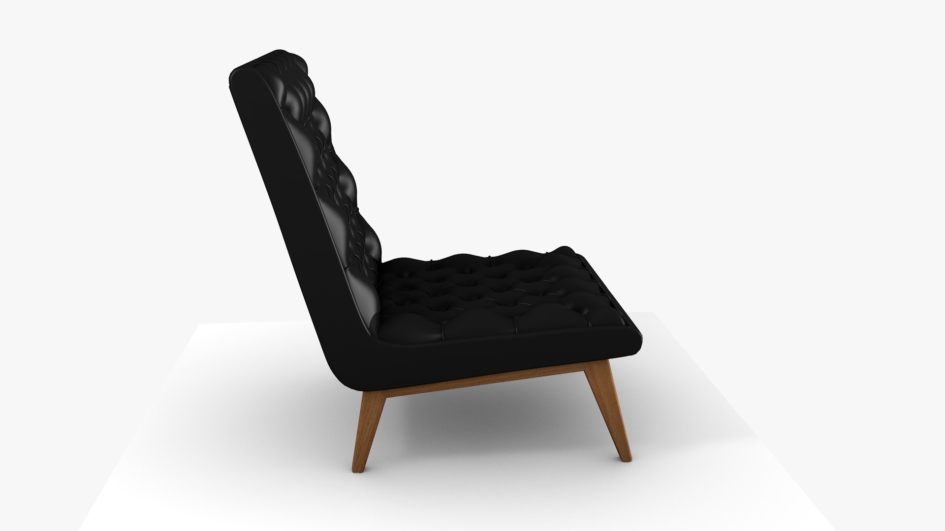 3D annetha century modern black model - TurboSquid 1631963