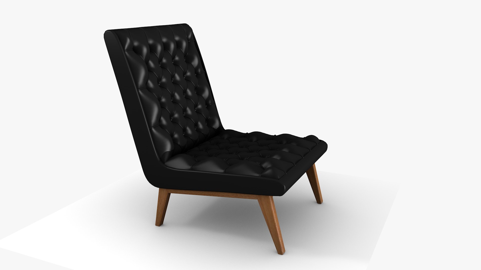 3D annetha century modern black model - TurboSquid 1631963