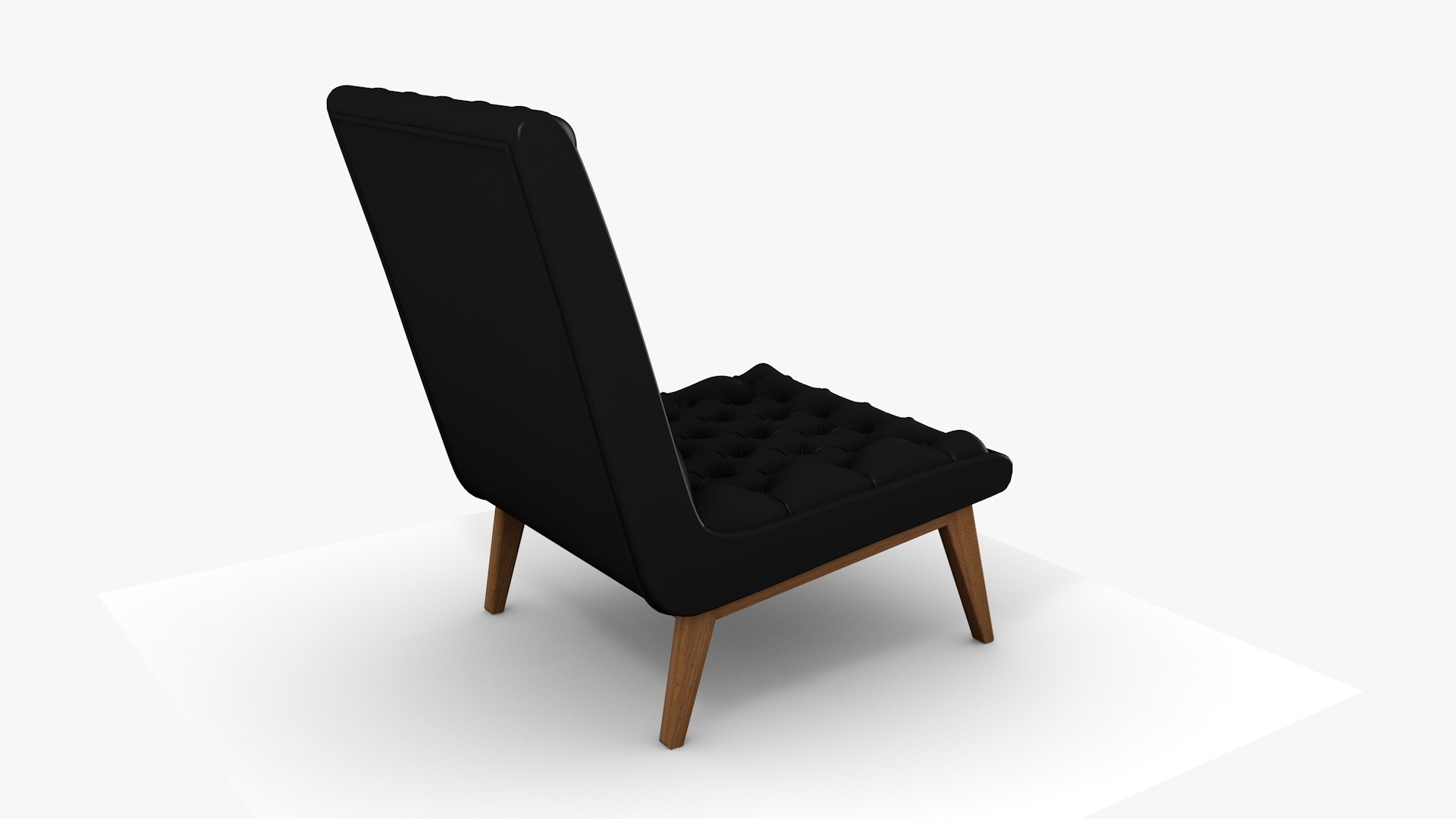 3D annetha century modern black model - TurboSquid 1631963