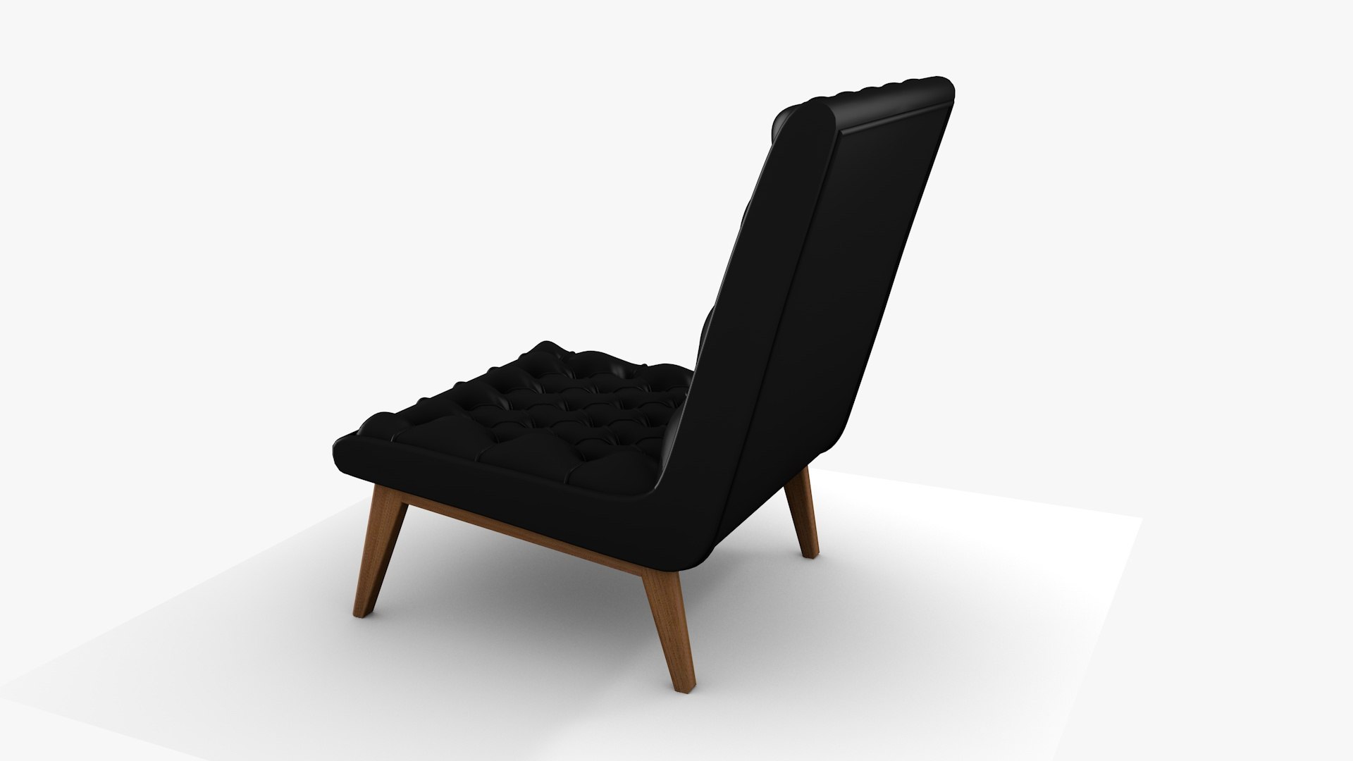 3D annetha century modern black model - TurboSquid 1631963