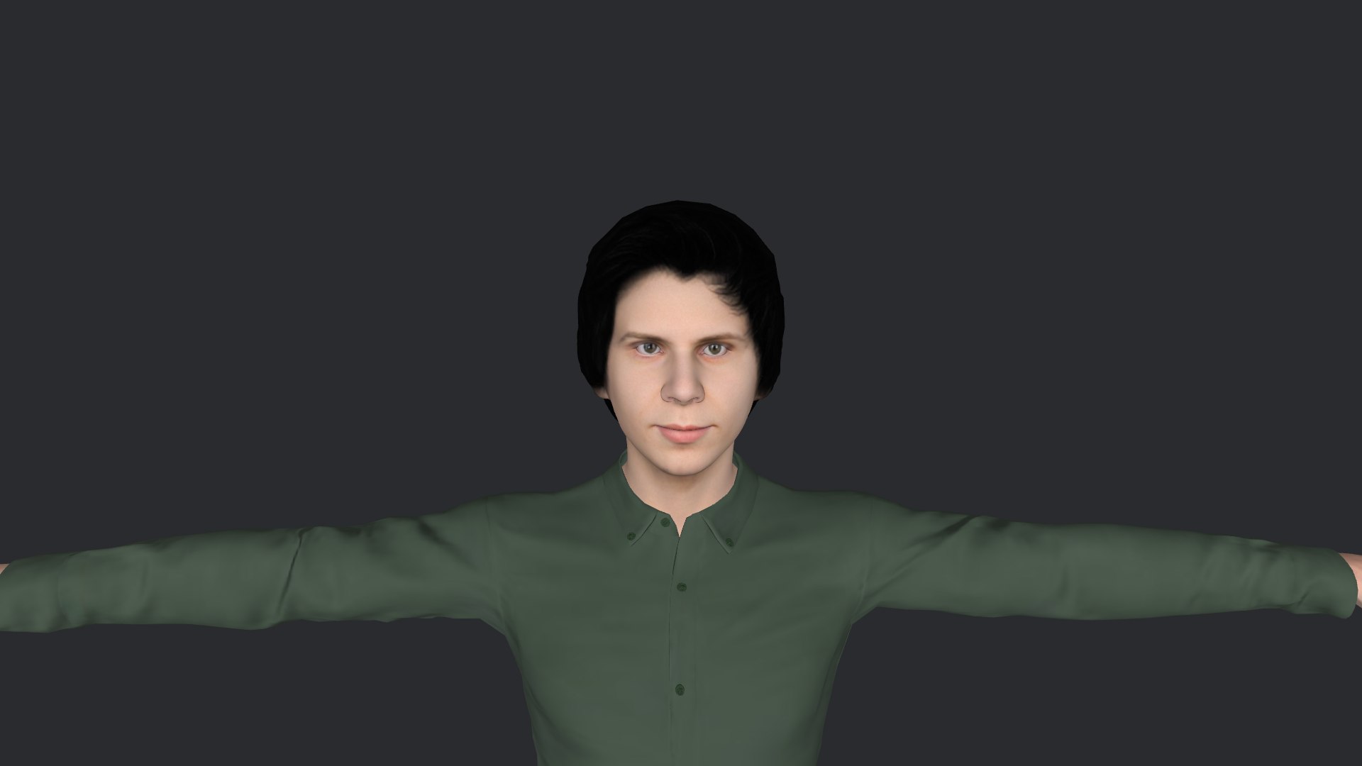 3D Model Ruben Doblas Gundersen Hyper Realistic Full Body Fully Rigged ...