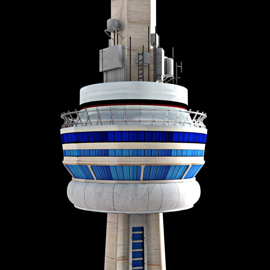 Cn Tower 3D Model - TurboSquid 1176744