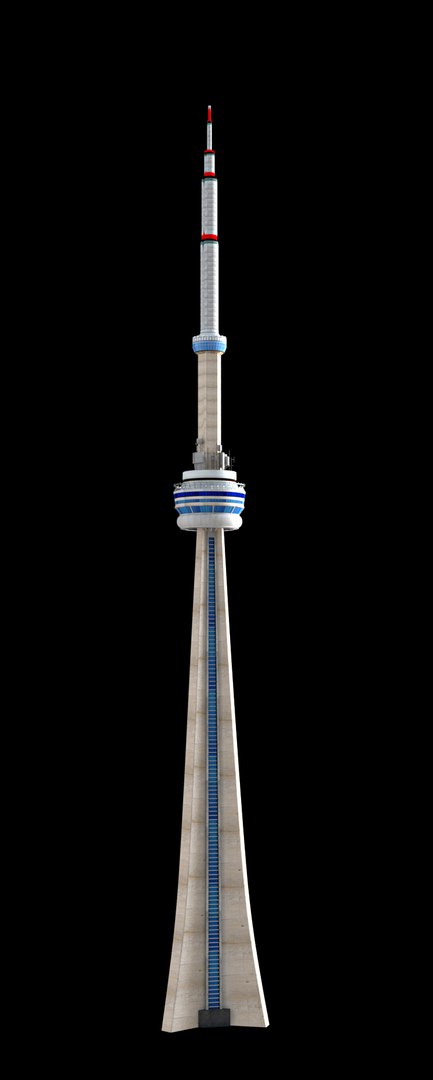 Cn Tower 3D Model - TurboSquid 1176744