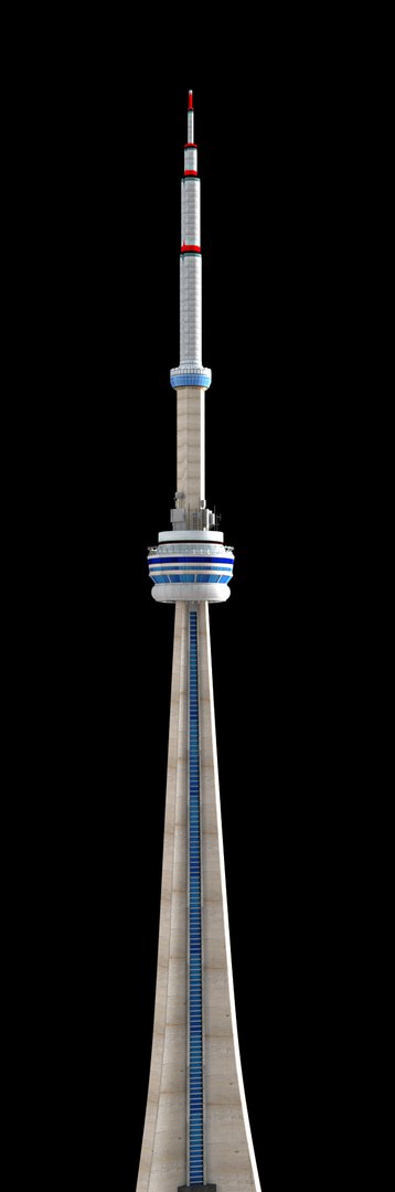 Cn Tower 3D Model - TurboSquid 1176744