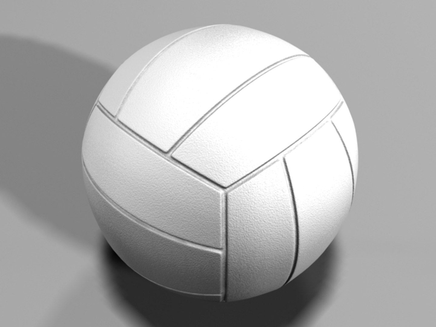 3d model photo realistic volleyball