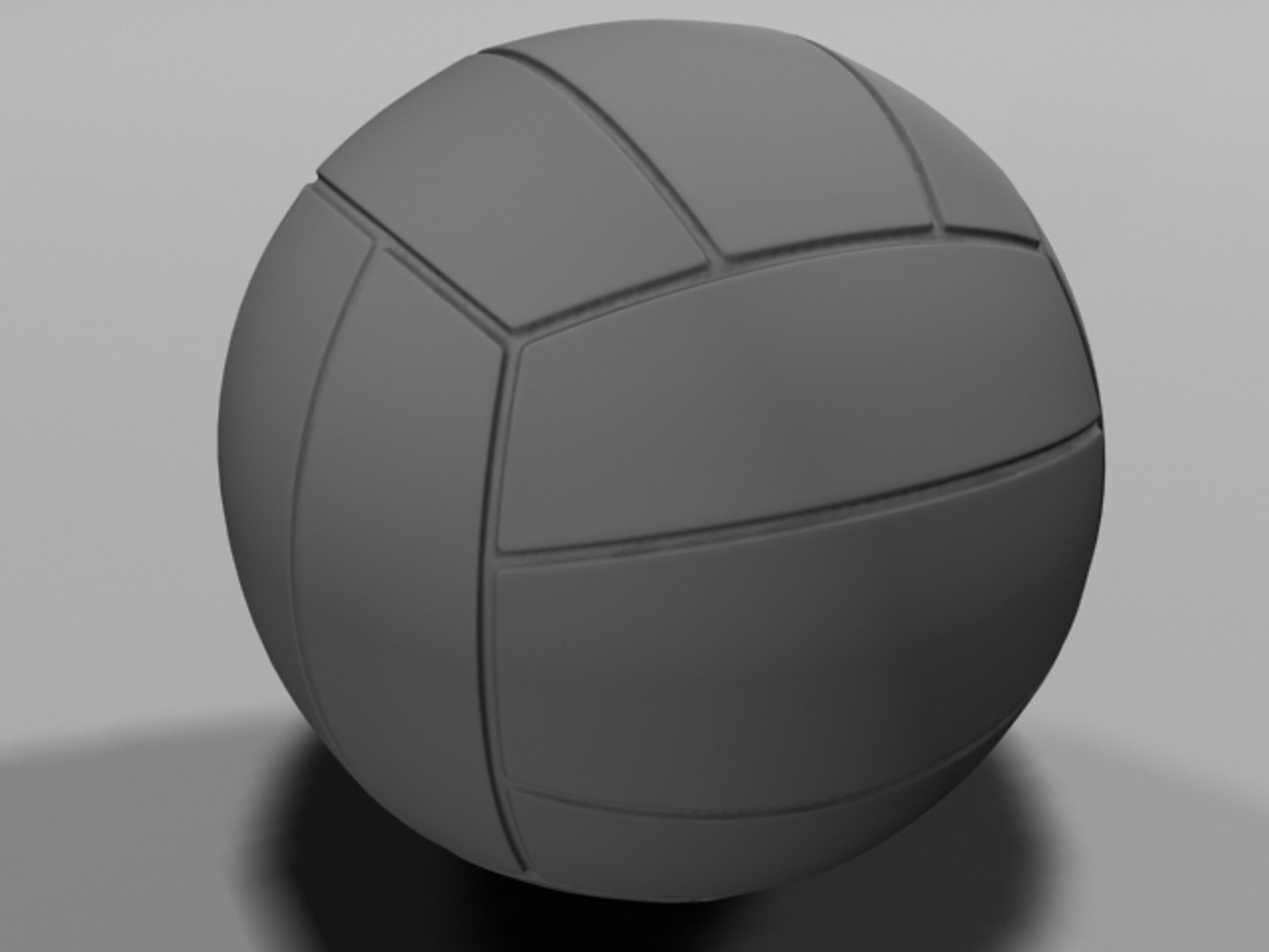 3d model photo realistic volleyball