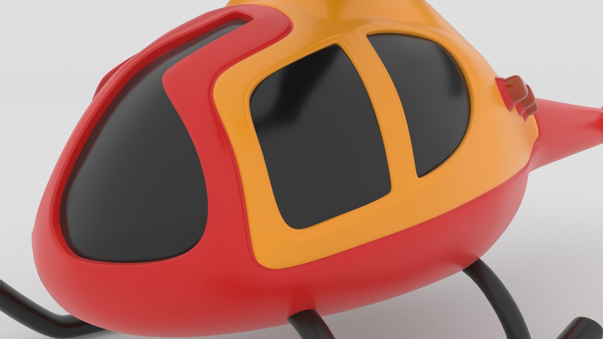 Helicopter Toy Copter 3D Model - TurboSquid 1683678