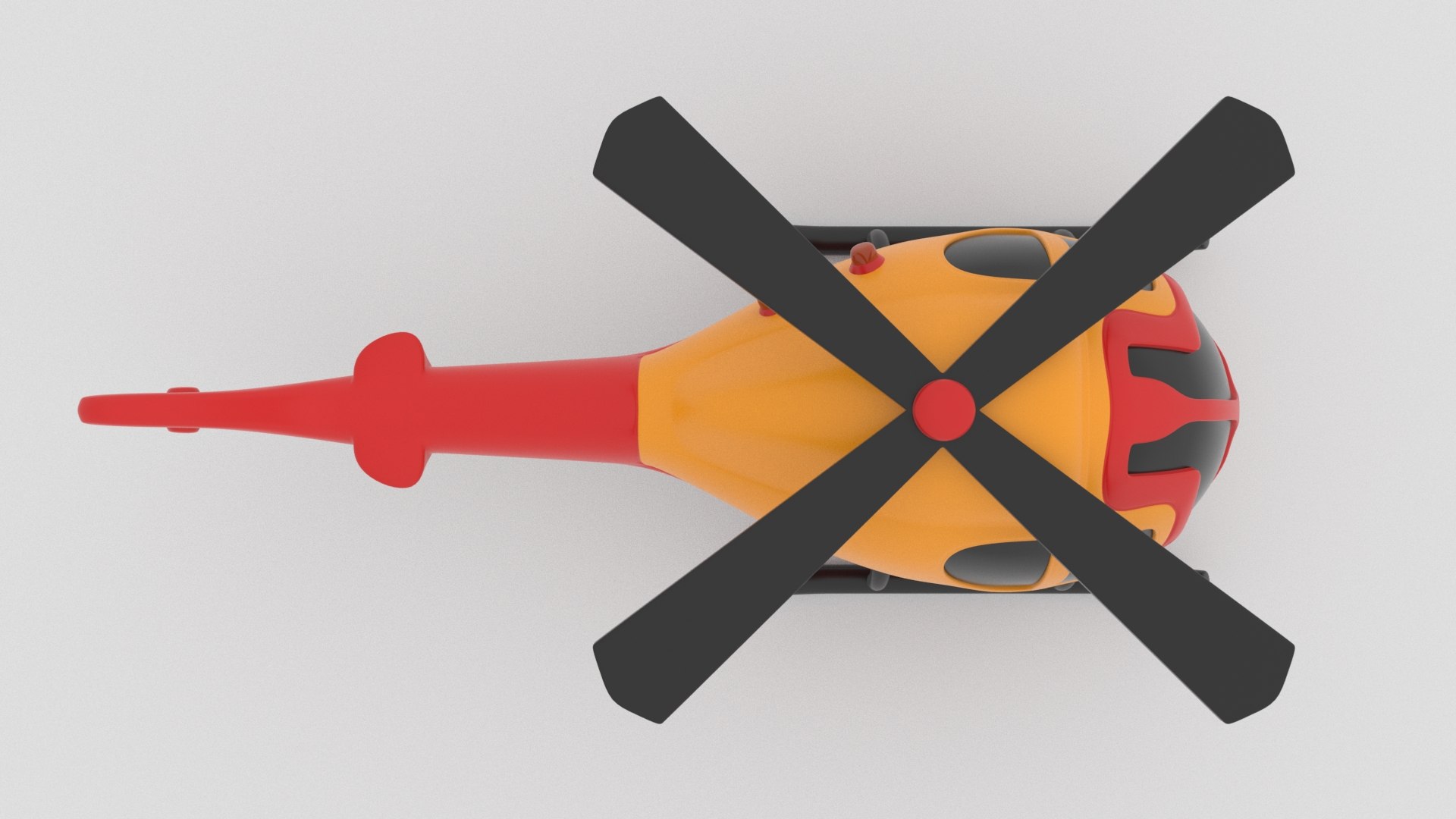 Helicopter Toy Copter 3D Model - TurboSquid 1683678