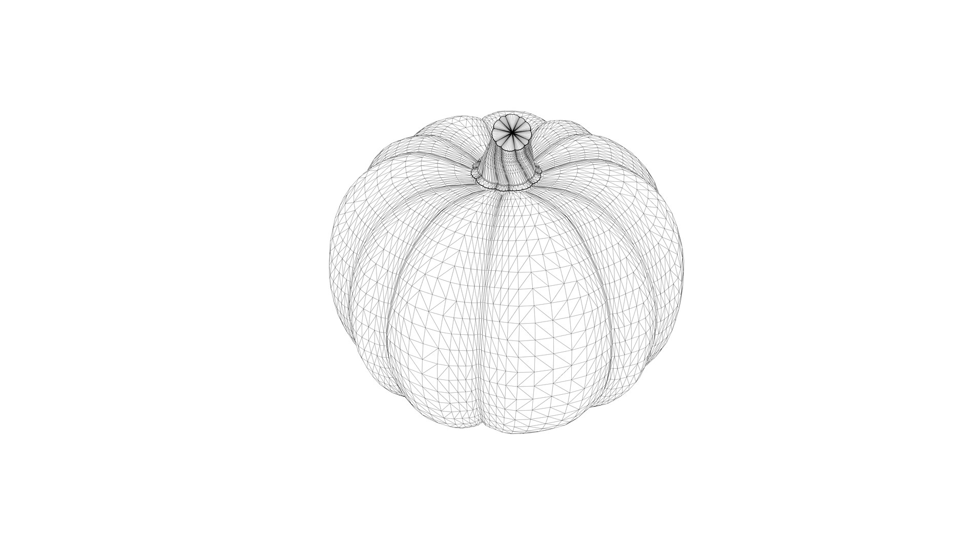 3D Pumpkin Model - TurboSquid 2076997