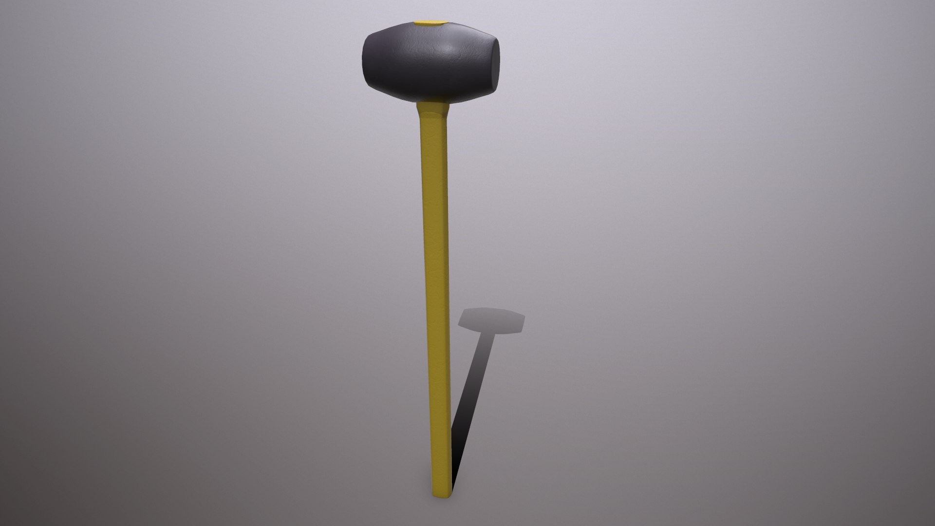 3D sledgehammer hammer - TurboSquid 1172091