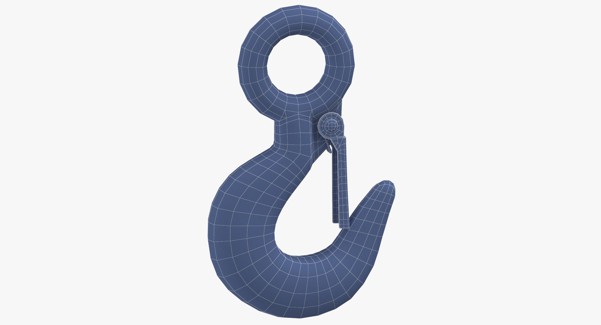 3D Lifting Hook Model - TurboSquid 1392705