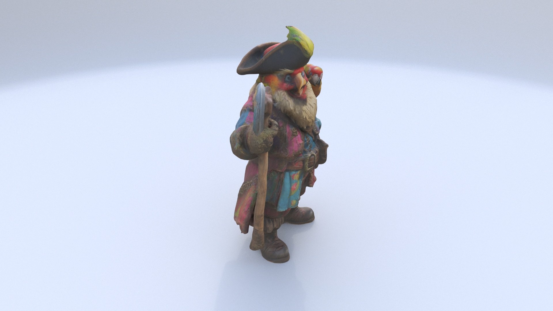 3D Jovial Pirate Giant - TurboSquid 2336770