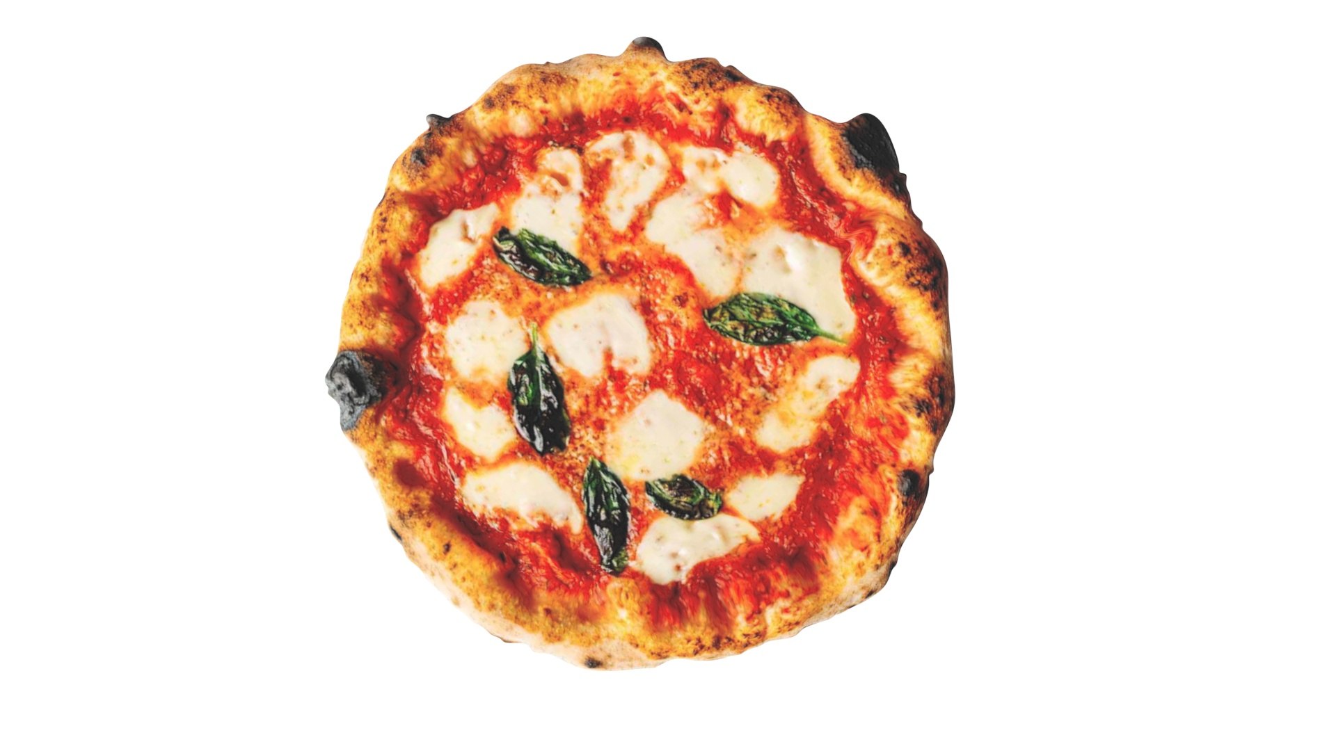 3D Margherita Pizza - TurboSquid 2244836