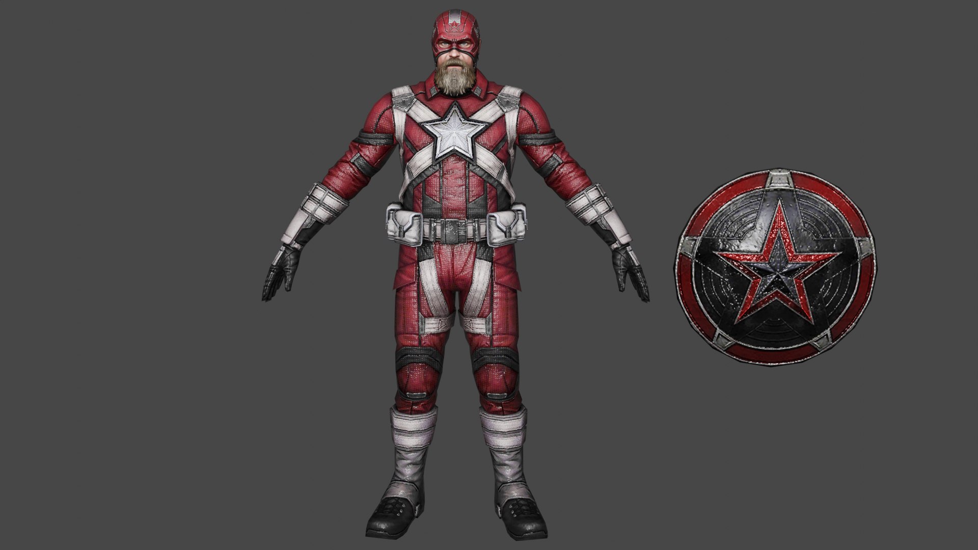 3D Red Guardian Model - TurboSquid 2282608