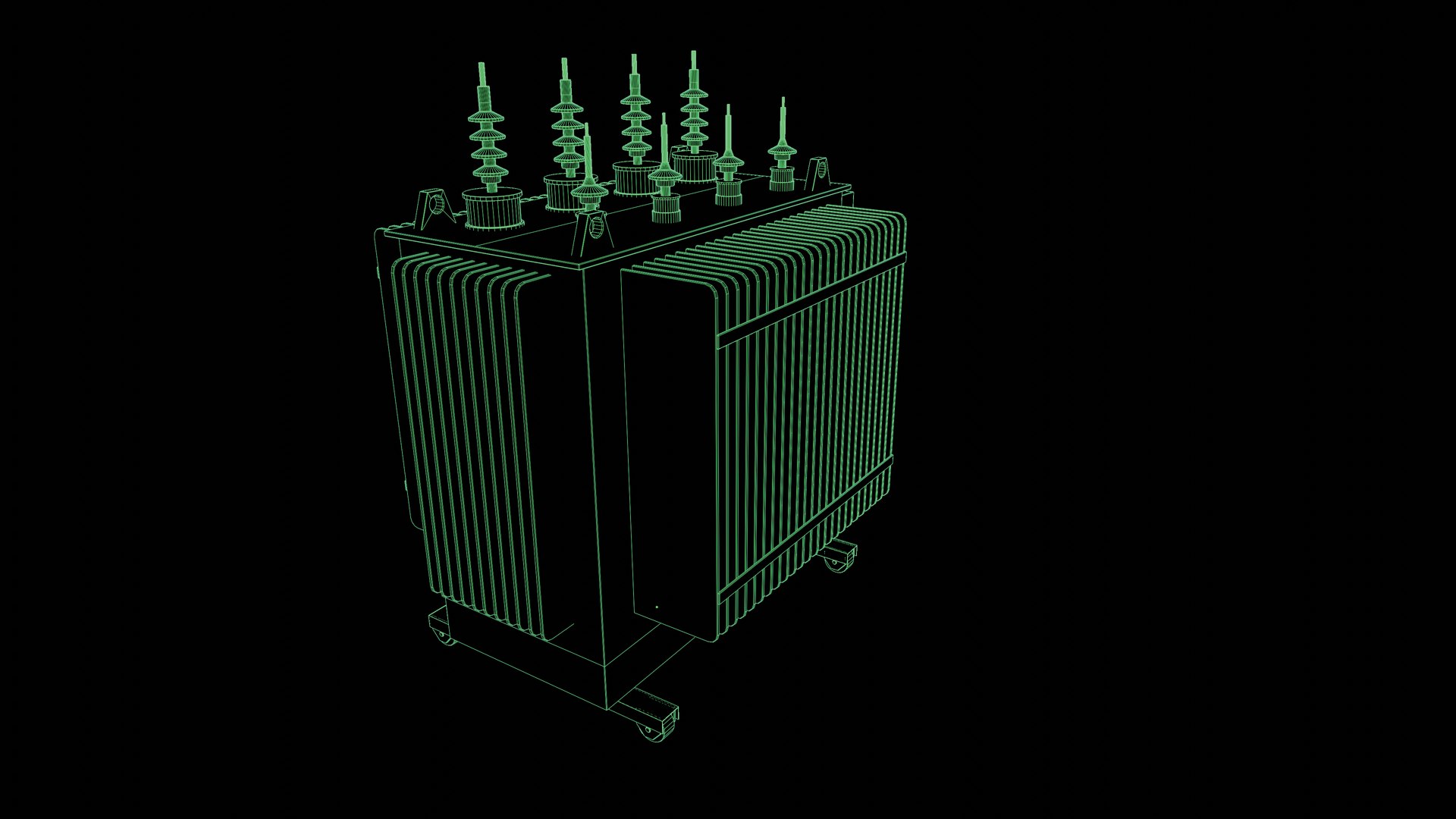 3D Model High Voltage Transformer 36 KV - TurboSquid 2179784