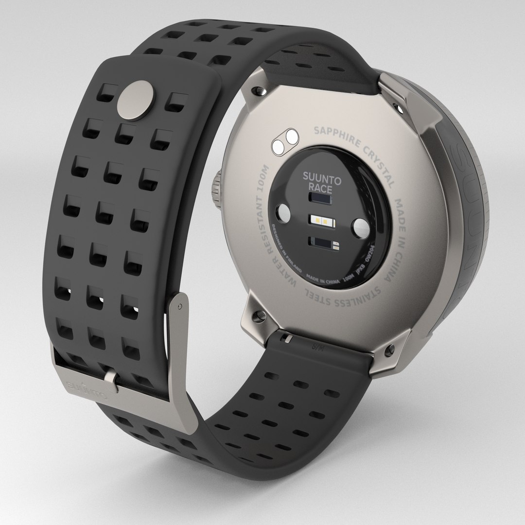 Sports Watches Suunto Race Titanium 3D Model - TurboSquid 2155799