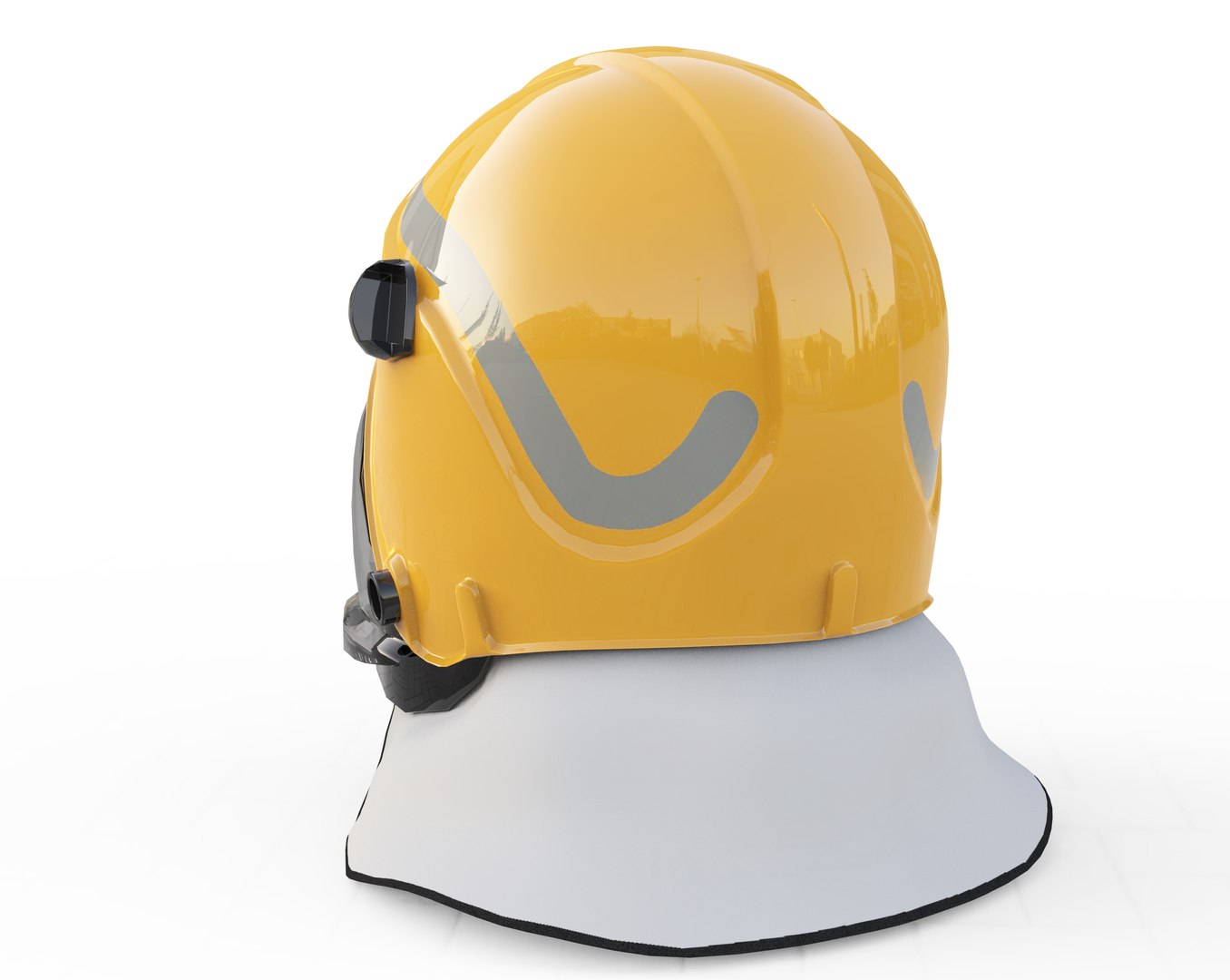 3D Fire Safety Helmet model - TurboSquid 1805192