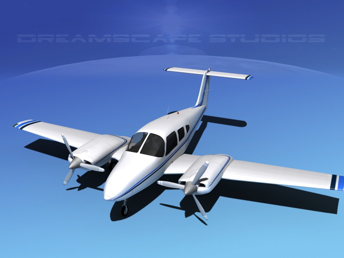 3d Model Propeller Piper Seminole