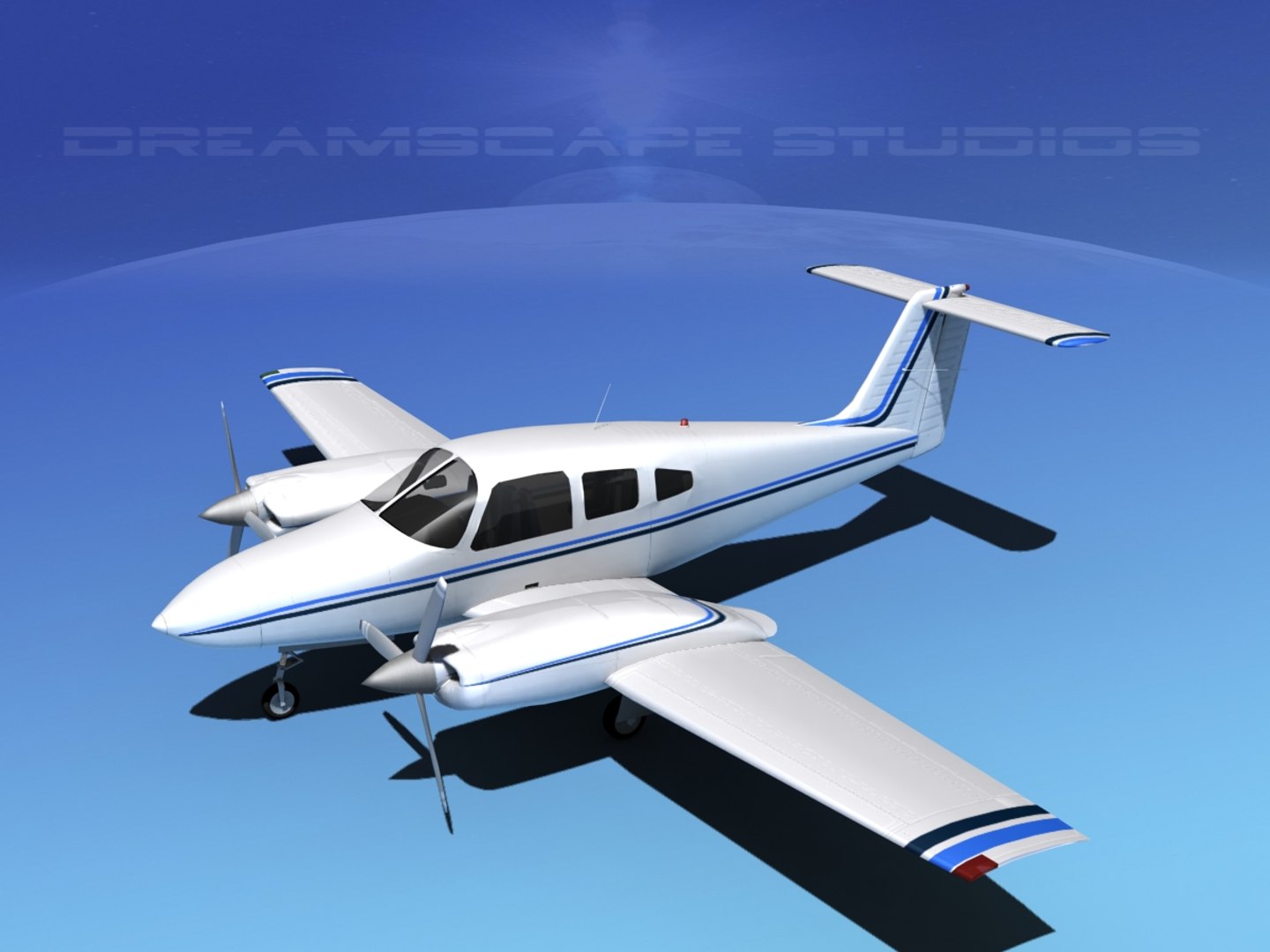 3d Model Propeller Piper Seminole