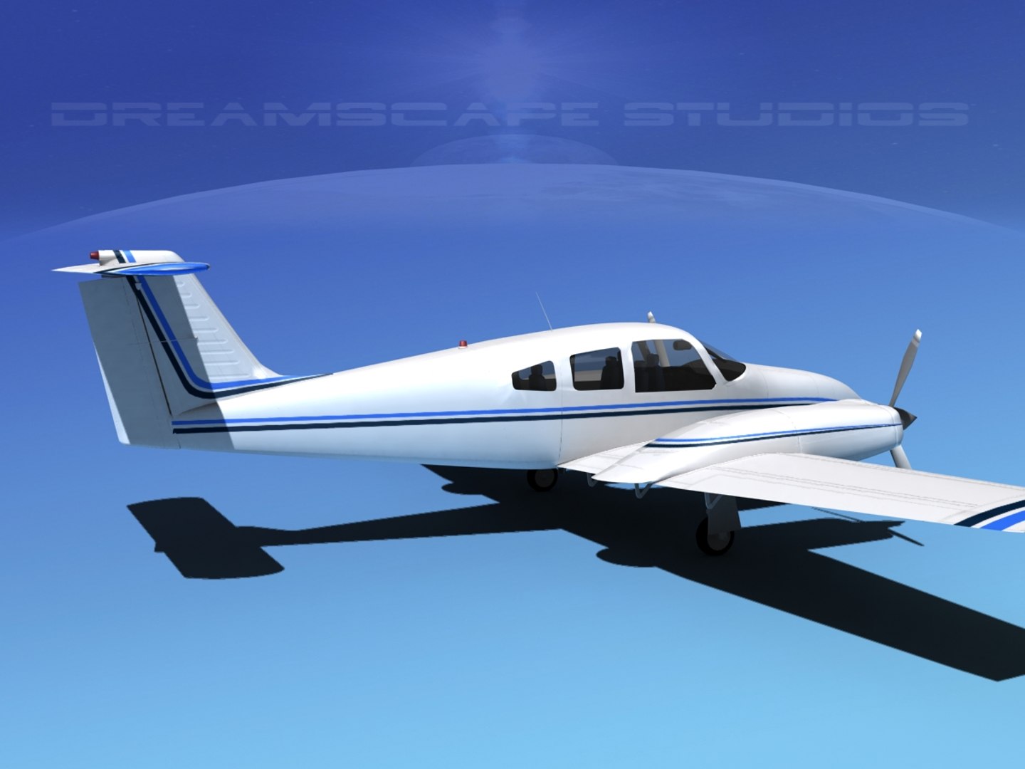 3d Model Propeller Piper Seminole