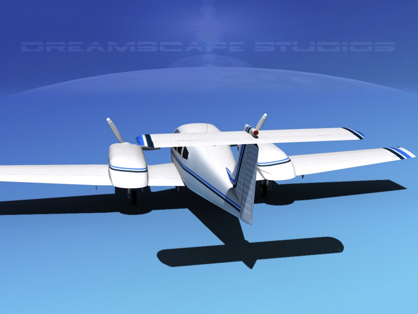 3d Model Propeller Piper Seminole